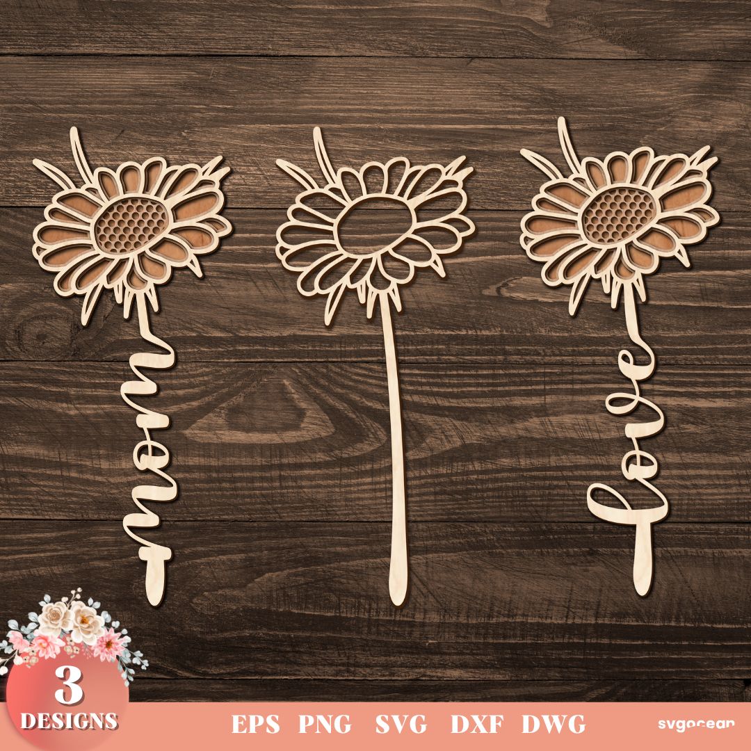 Flower Laser Cut Files - Svg Ocean — svgocean