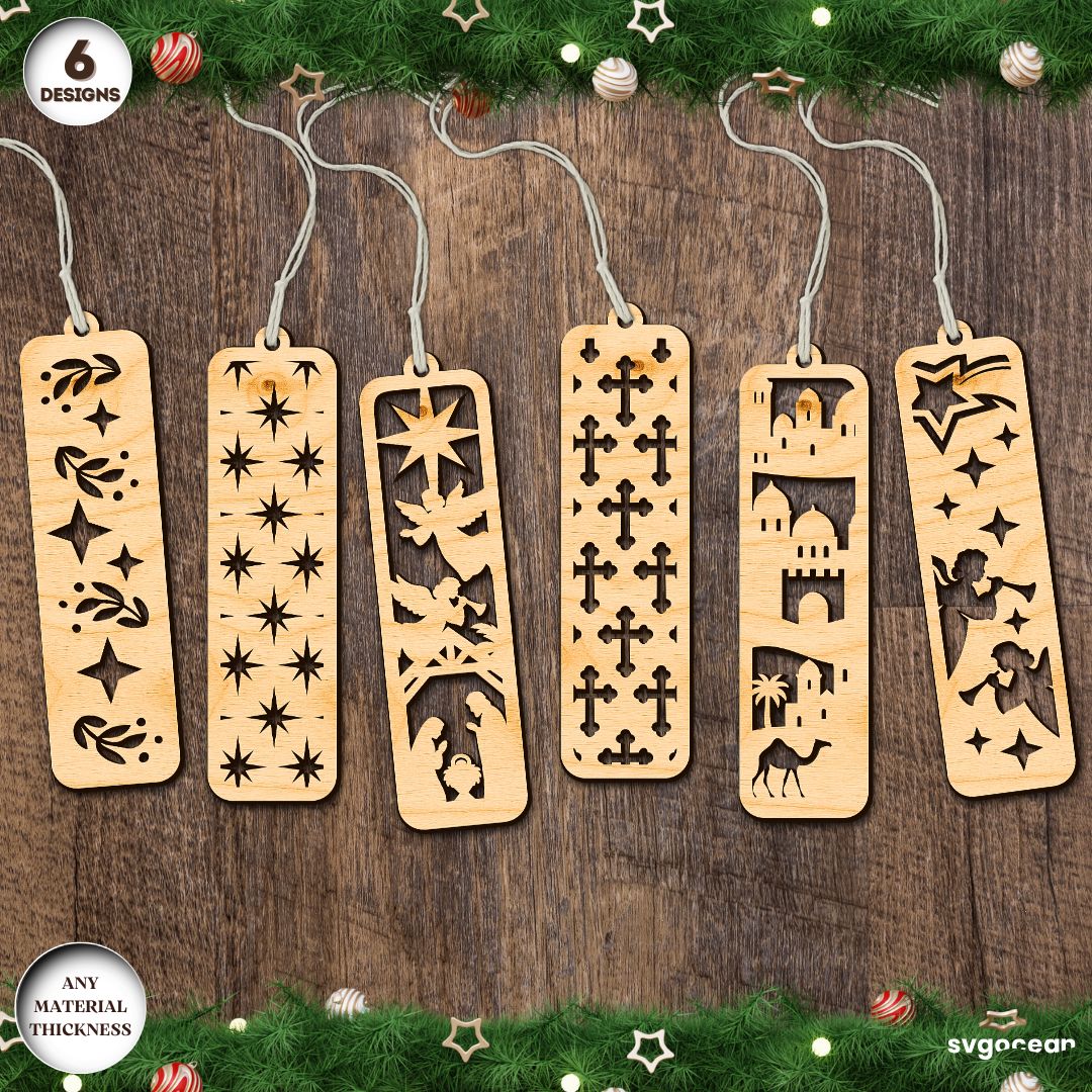 Nativity Bookmarks Laser Cut Bundle - Svg Ocean — svgocean