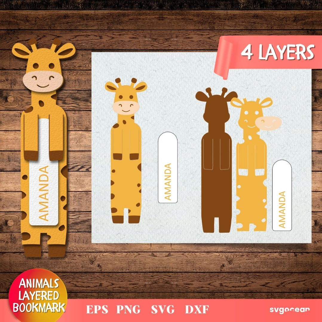 Animals Bookmark SVG Bundle - SVG Ocean — svgocean