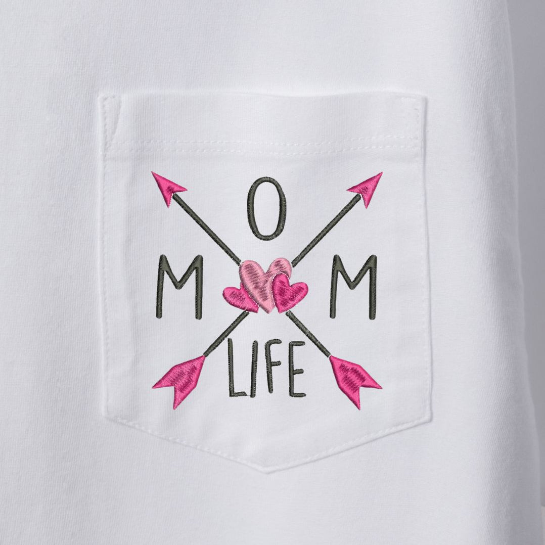 Mom Life for Machine Embroidery - Svg Ocean — svgocean