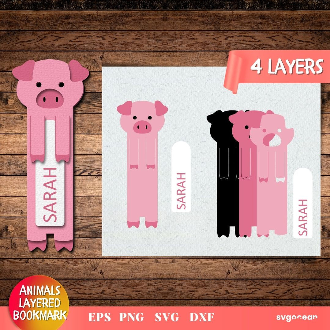 Animals Bookmark SVG Bundle - SVG Ocean — svgocean