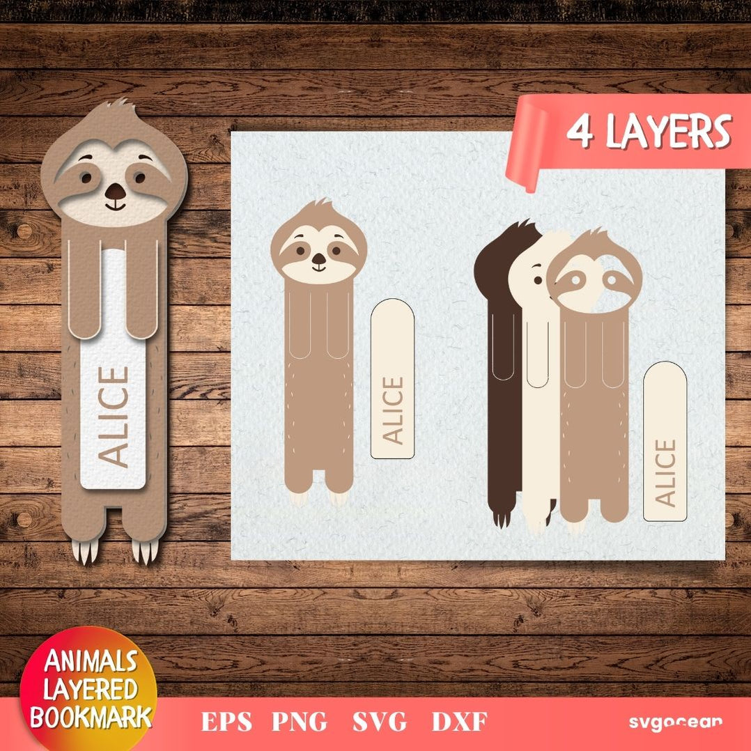 Animals Bookmark SVG Bundle - SVG Ocean — svgocean