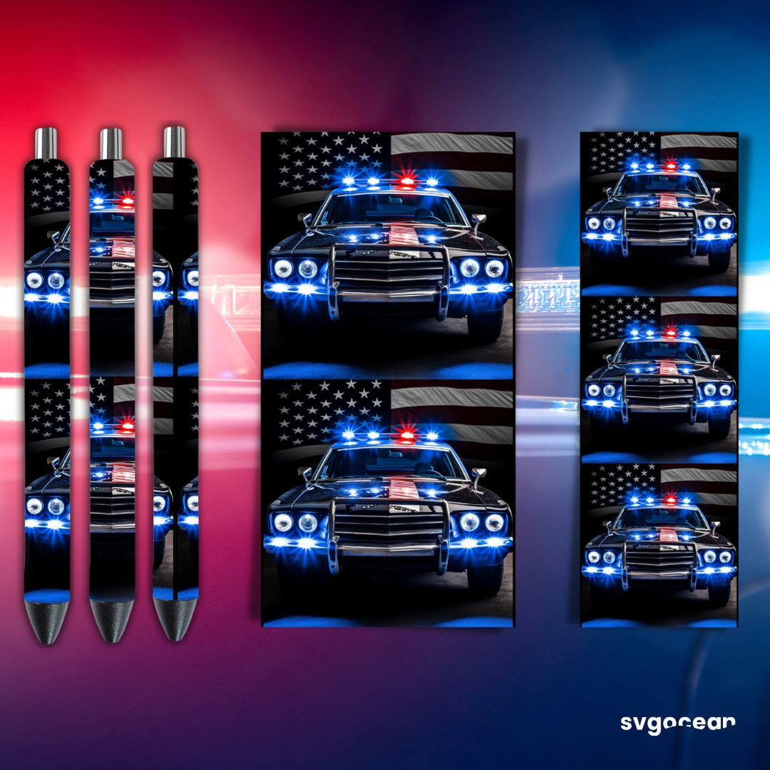 Police Pen Wraps Sublimation Bundle - Svg Ocean — svgocean