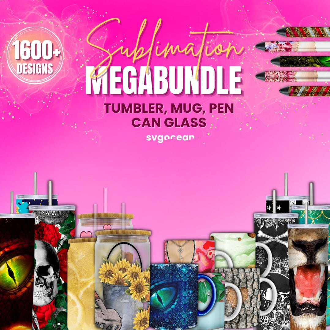 Sublimation Wrap Megabundle - SVG Ocean — svgocean