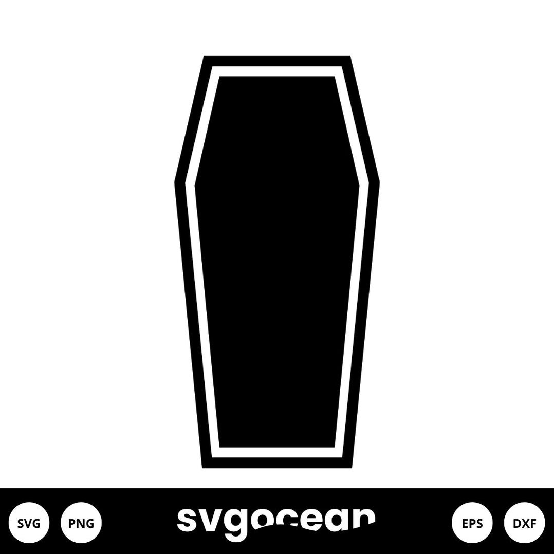 Coffin Svg vector for instant download - Svg Ocean — svgocean