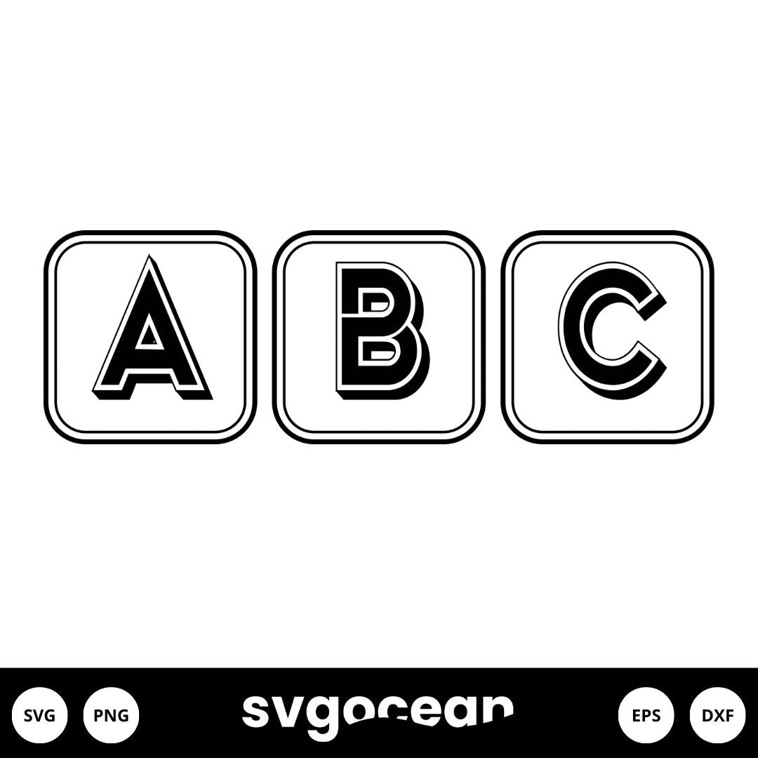 Baby Block Svg vector for instant download - Svg Ocean — svgocean