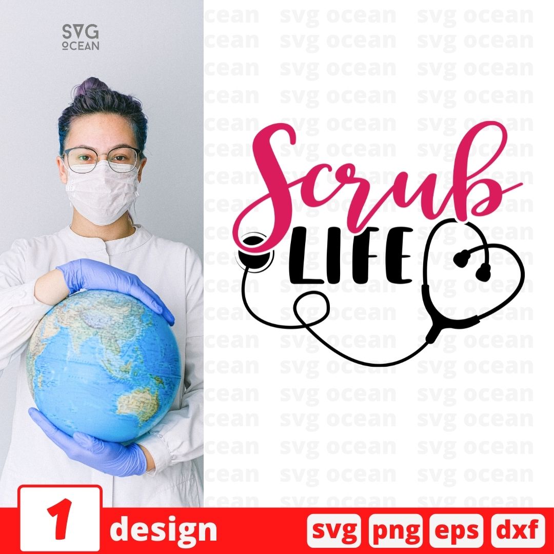 Scrub Life vector for instant download - Svg Ocean — svgocean