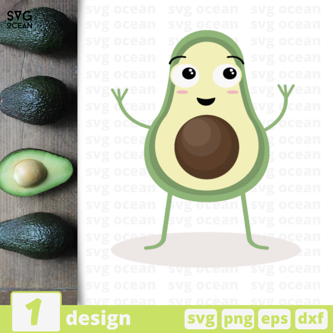 Avocado SVG bundle vector for instant download - Svg Ocean — svgocean