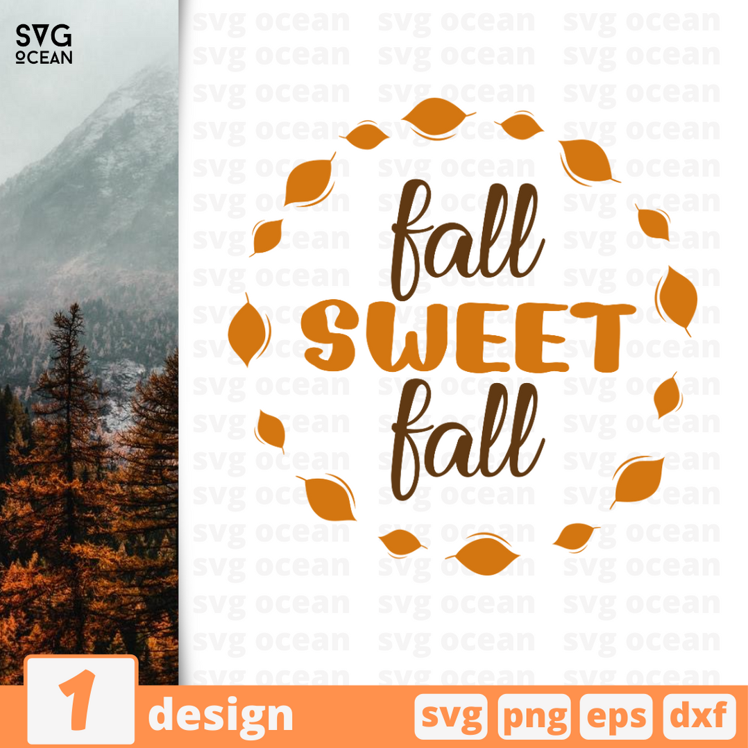 Fall sweet fall SVG bundle vector for instant download - Svg Ocean ...