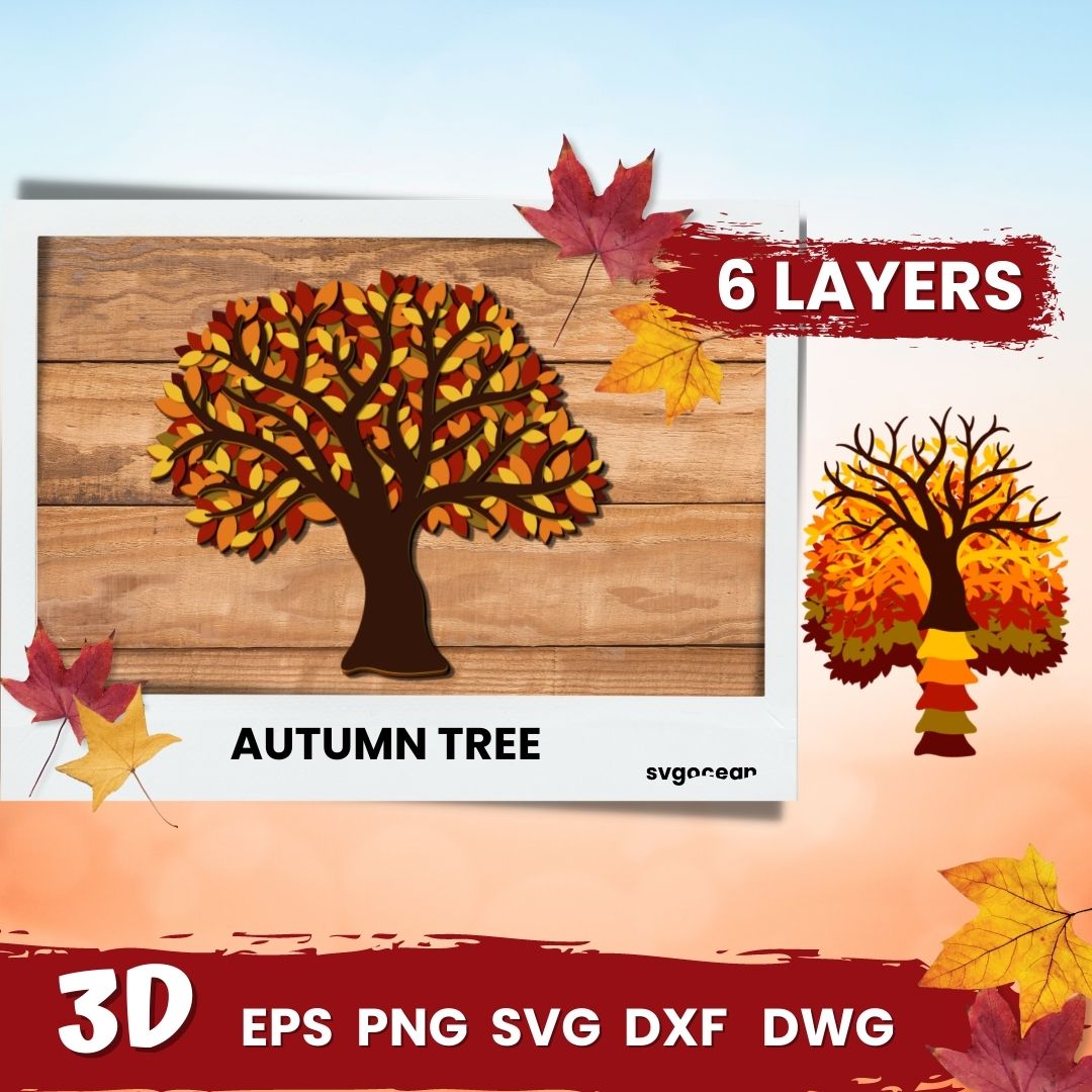 3D Tree Svg Download vector for instant download - Svg Ocean — svgocean