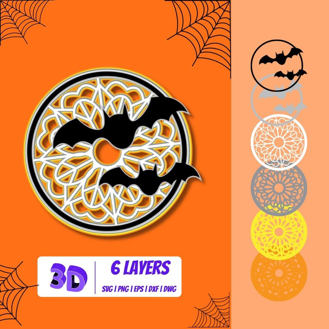 3D Moon SVG Cut File vector for instant download - Svg Ocean — svgocean