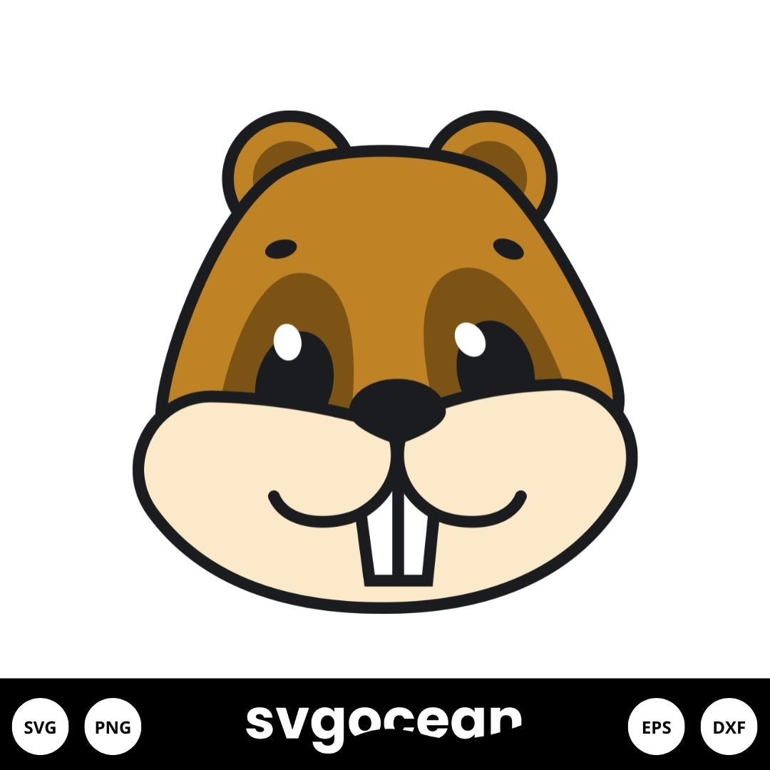 Beaver Svg vector for instant download - Svg Ocean — svgocean