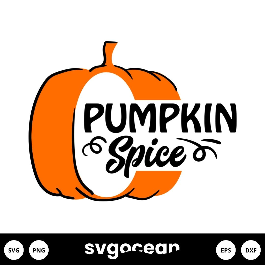 Pumpkin Spice Svg vector for instant download - Svg Ocean — svgocean