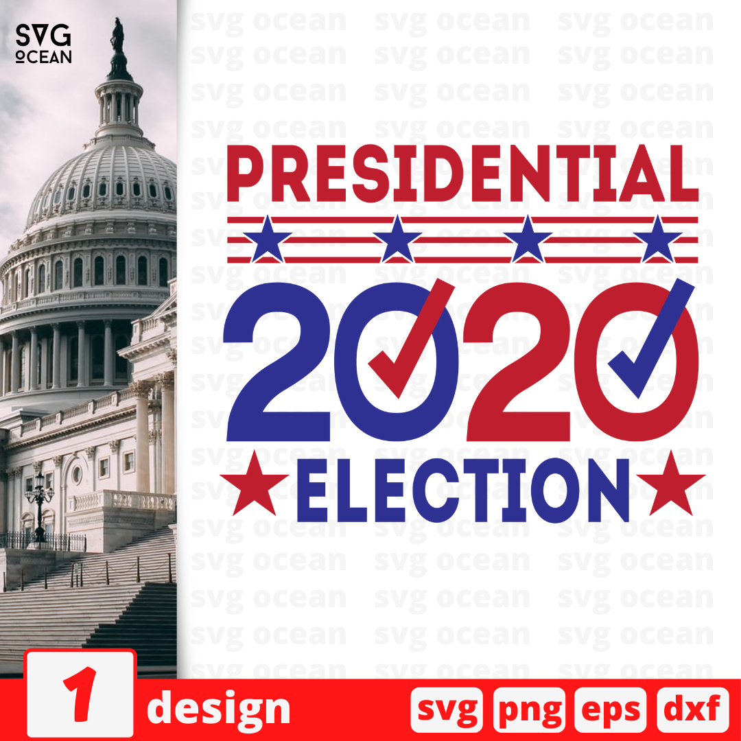Presidential 2020 election SVG bundle vector for instant download - Svg ...