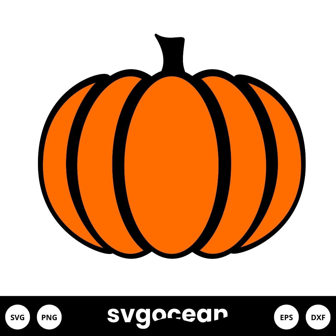 Free Pumpkin Svg vector for instant download - Svg Ocean — svgocean