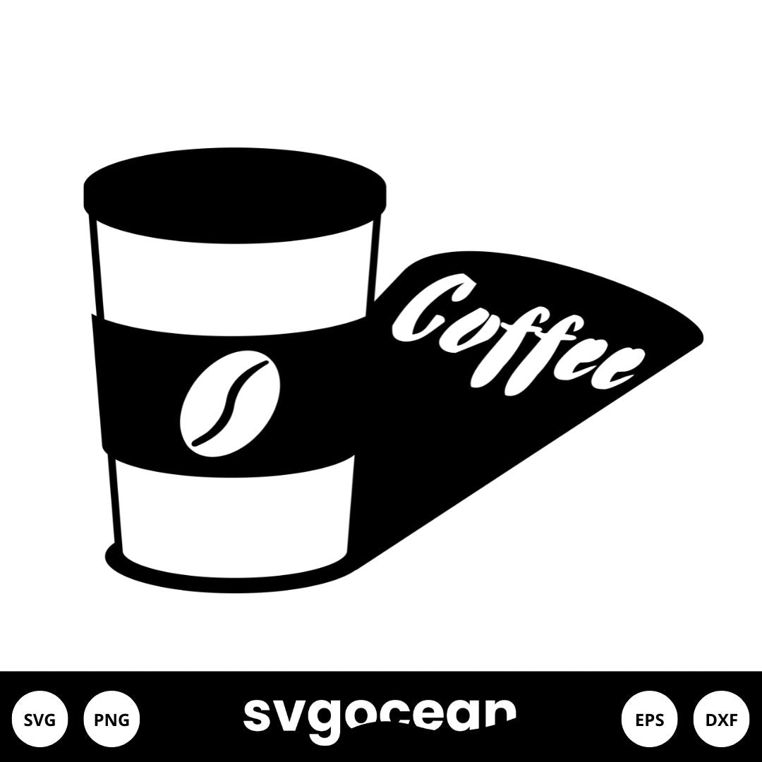Coffee Svg vector for instant download - Svg Ocean — svgocean