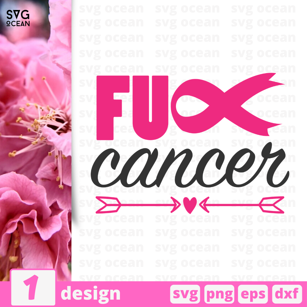 FREE Cancer Awareness SVG Cut File - Svg Ocean — svgocean