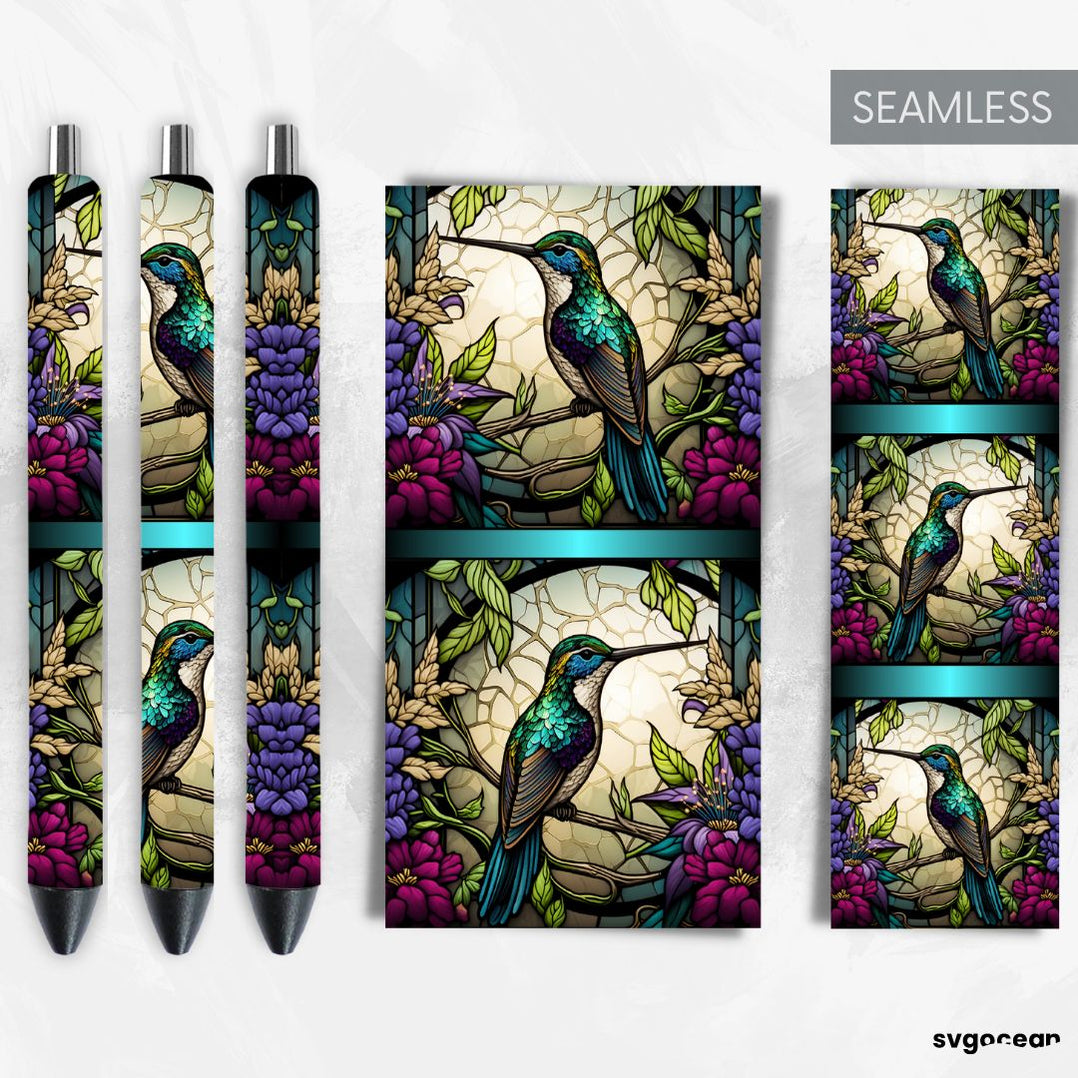 Hummingbird Pen Wraps Sublimation Bundle - Svg Ocean — svgocean