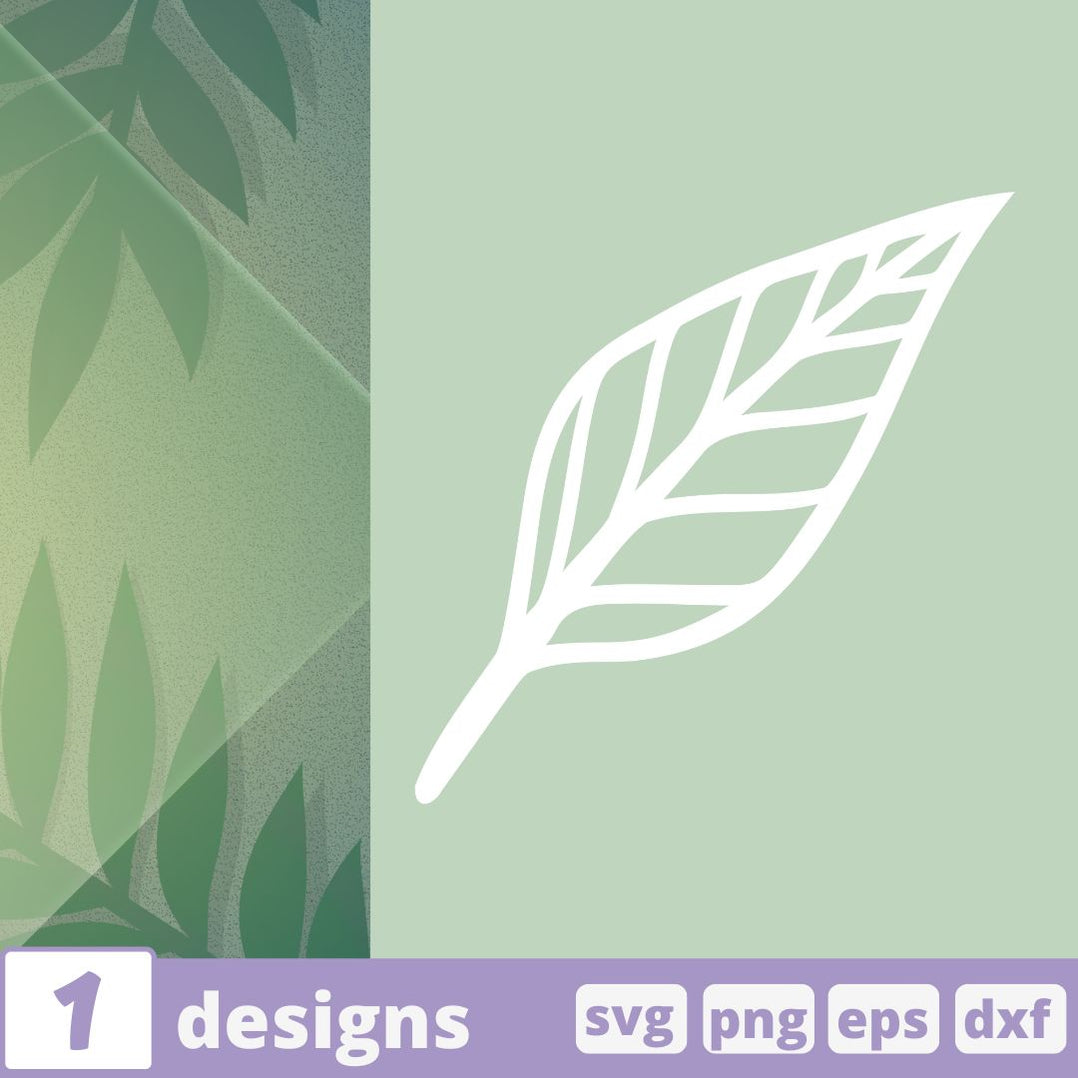 Paper Leaf SVG vector for instant download - Svg Ocean — svgocean