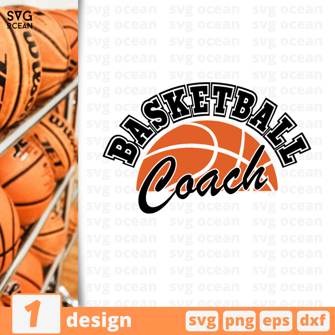 Basketball coach SVG bundle vector for instant download - Svg Ocean ...