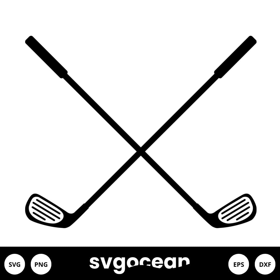 Golf Club SVG vector for instant download - Svg Ocean — svgocean