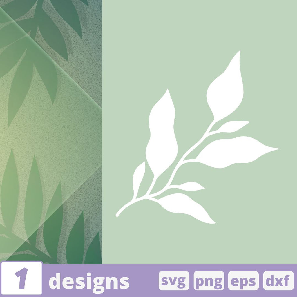 Leaf SVG Cut Files - Free Download — svgocean
