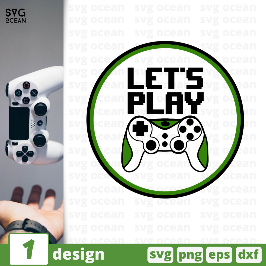 Let's Play SVG vector for instant download - Svg Ocean — svgocean