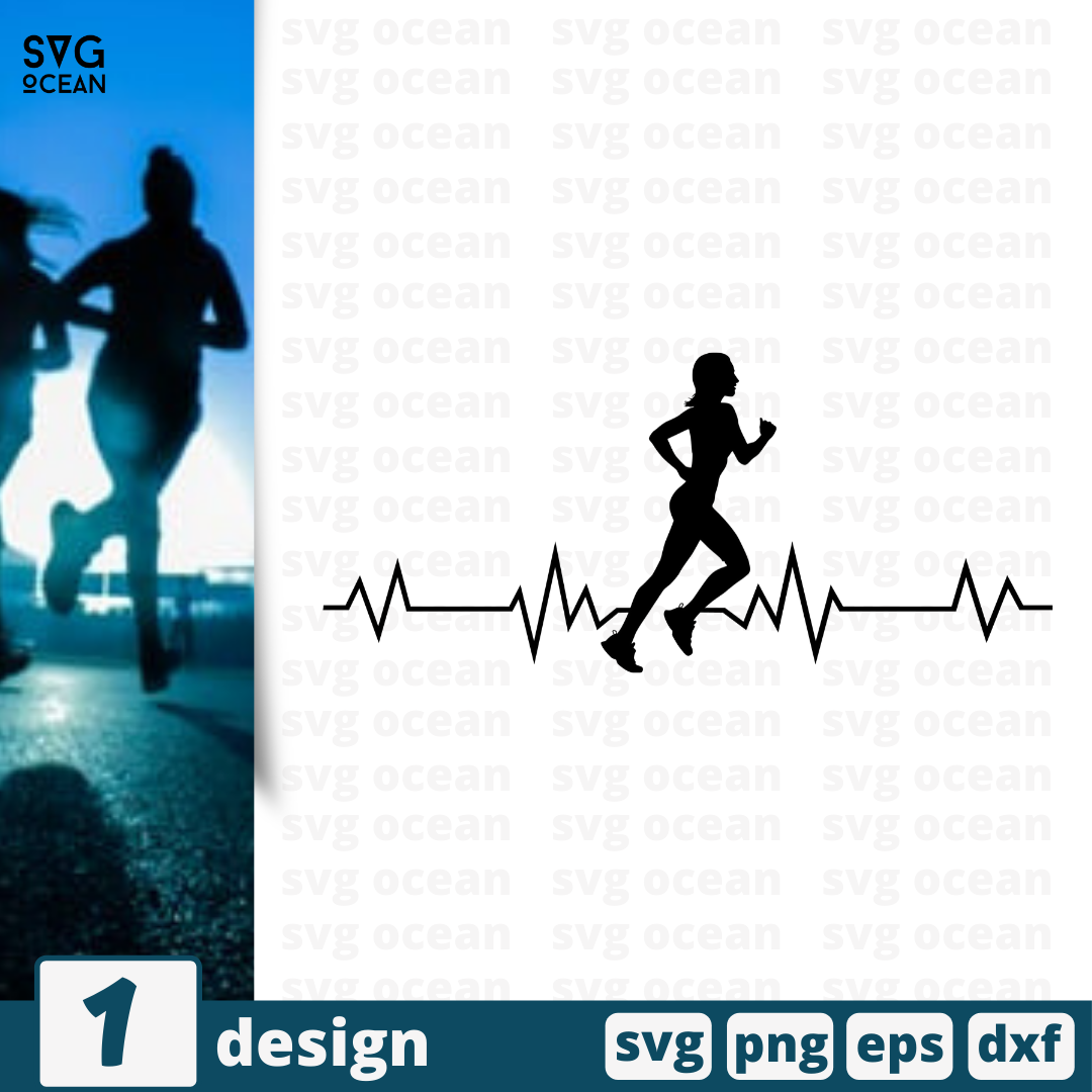 FREE Running SVG Cut File - Svg Ocean — svgocean