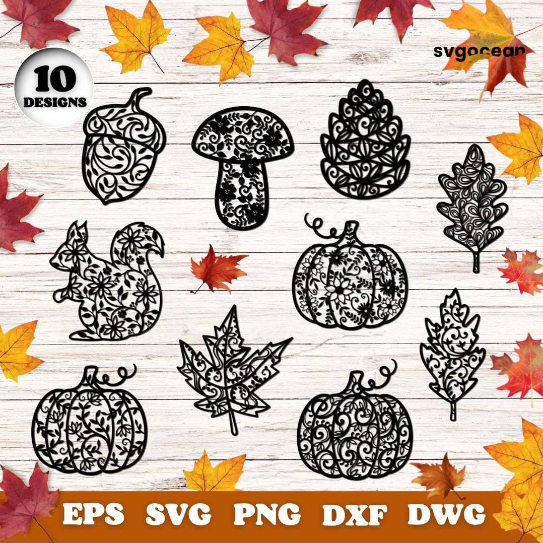Autumn Svg Bundle vector for instant download - Svg Ocean — svgocean