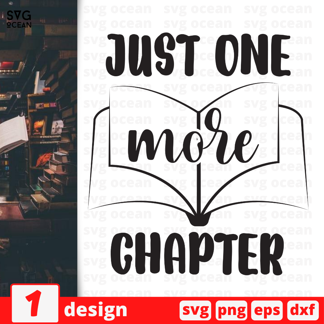 Just one more chapter SVG bundle vector for instant download - Svg ...