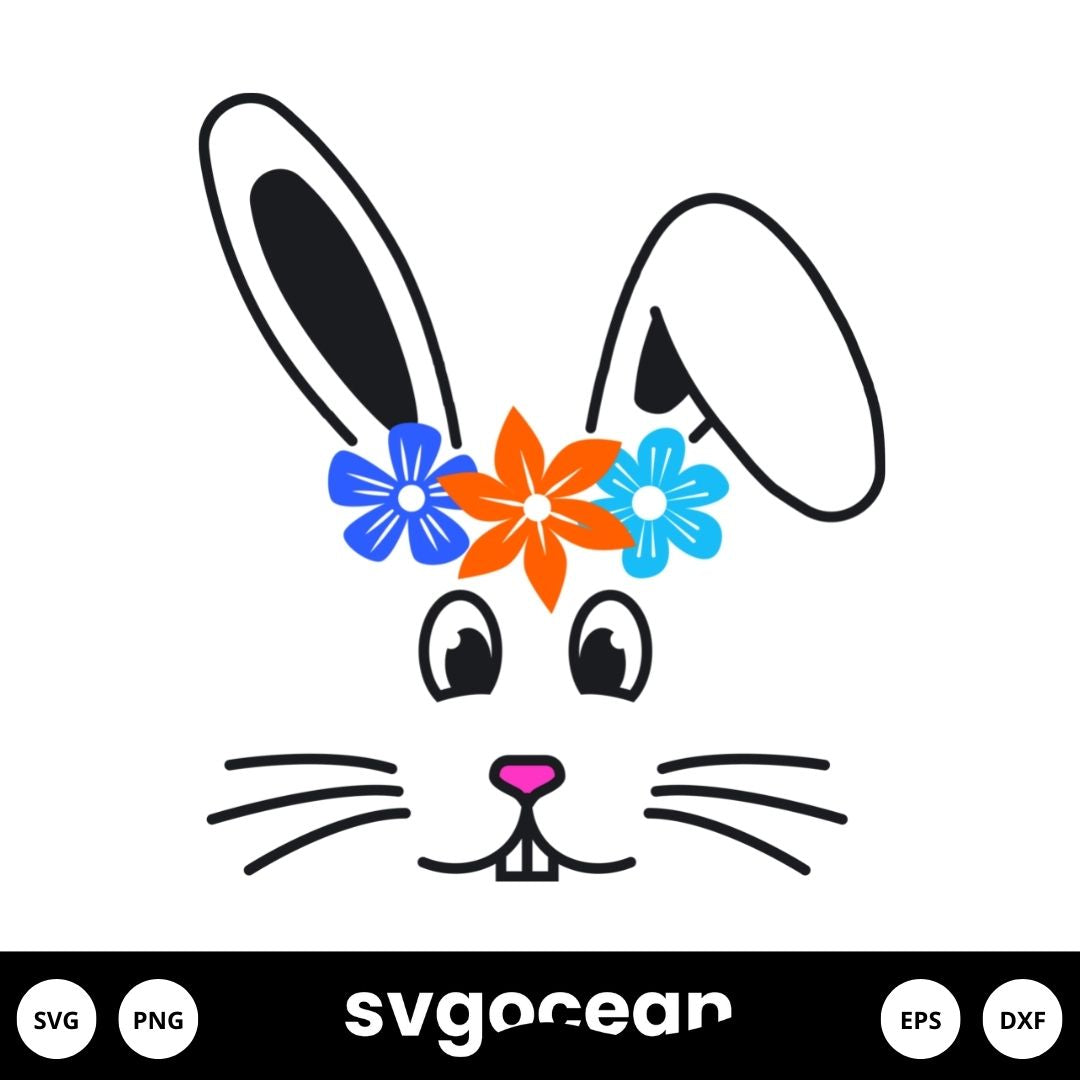 Free Bunny Svg vector for instant download - Svg Ocean — svgocean