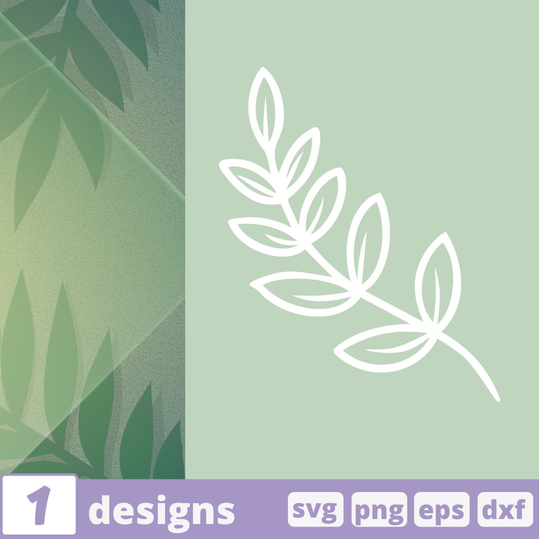 Leaves Cut File vector for instant download - Svg Ocean — svgocean