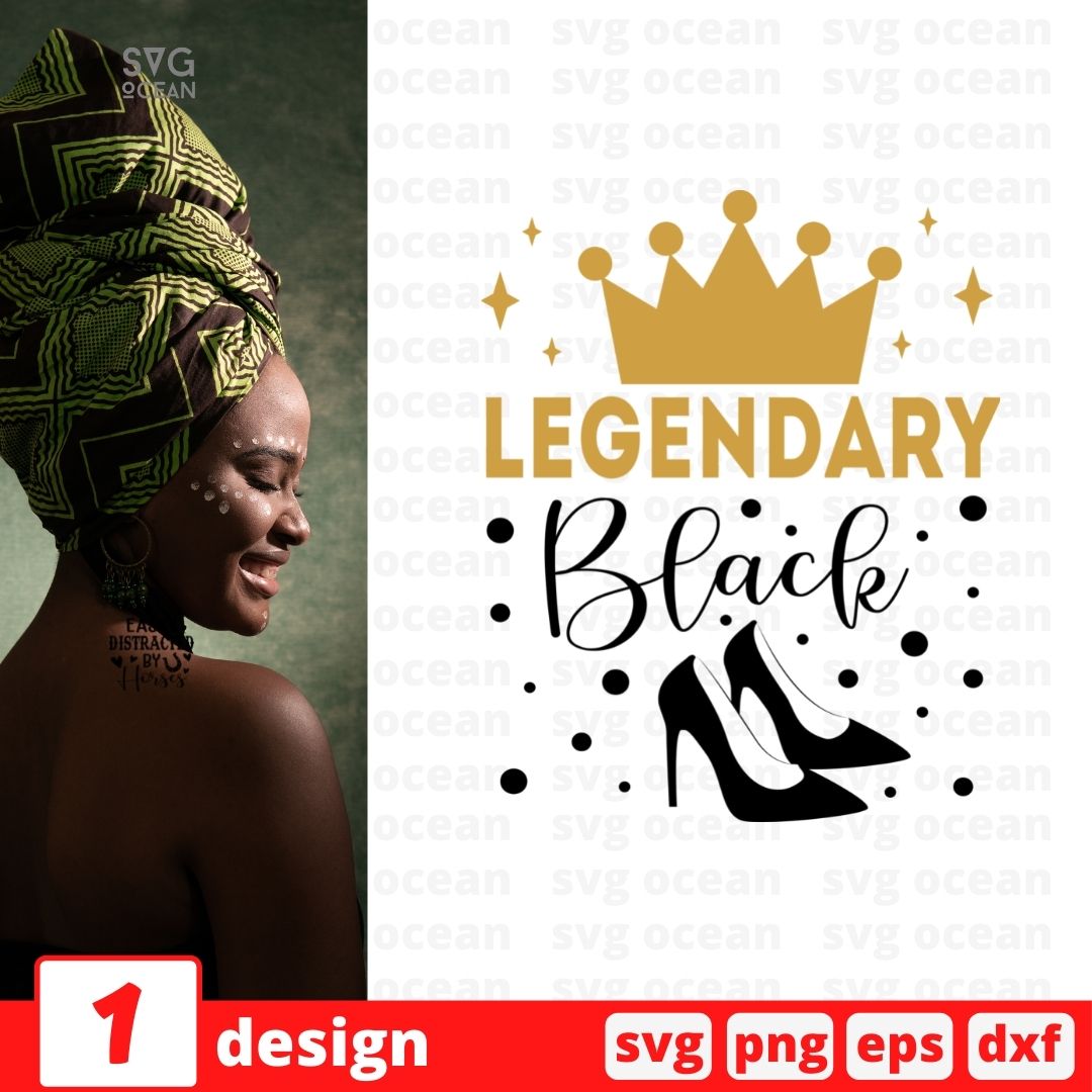 Legendary black vector for instant download - Svg Ocean — svgocean