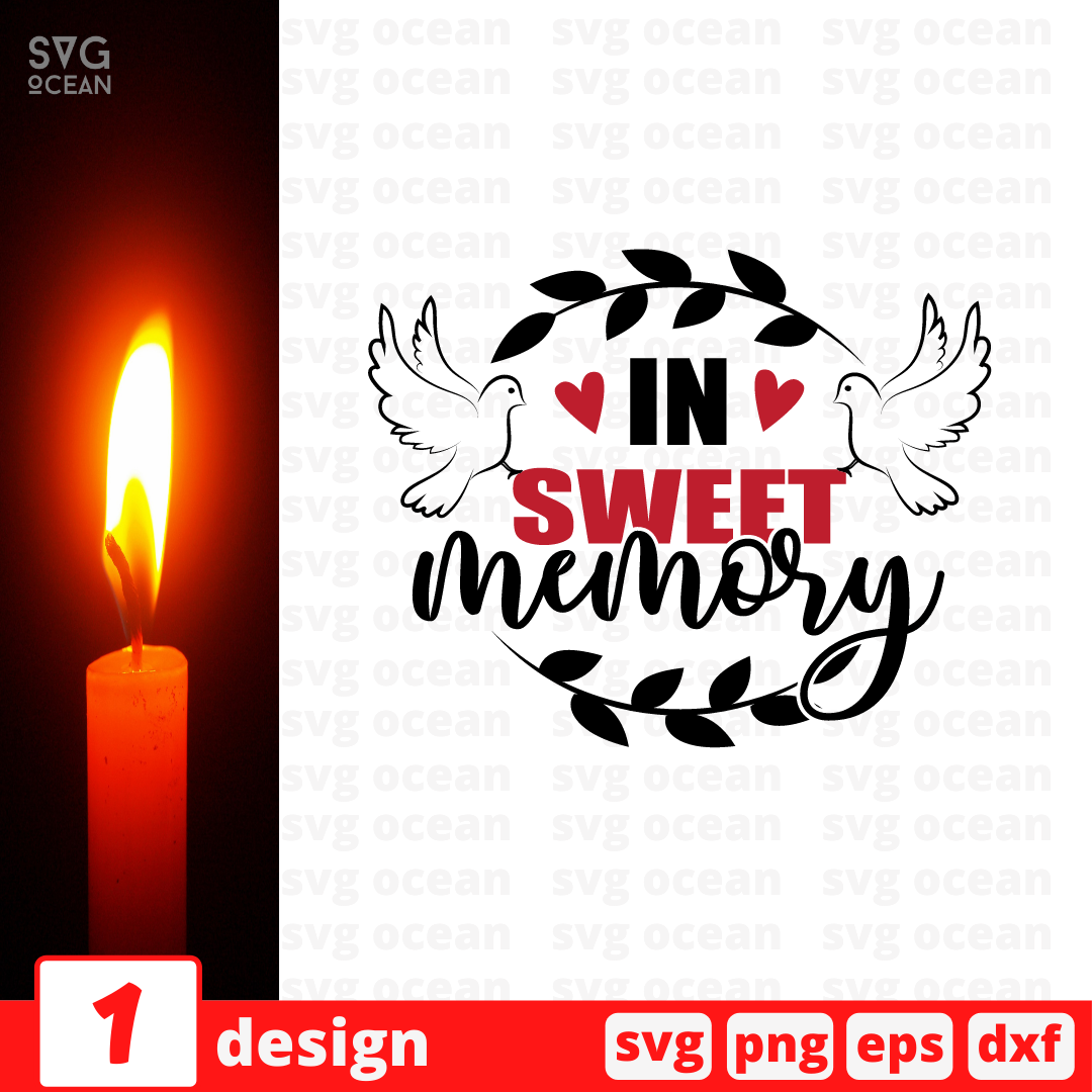 In sweet memory SVG Cut File vector for instant download - Svg Ocean ...