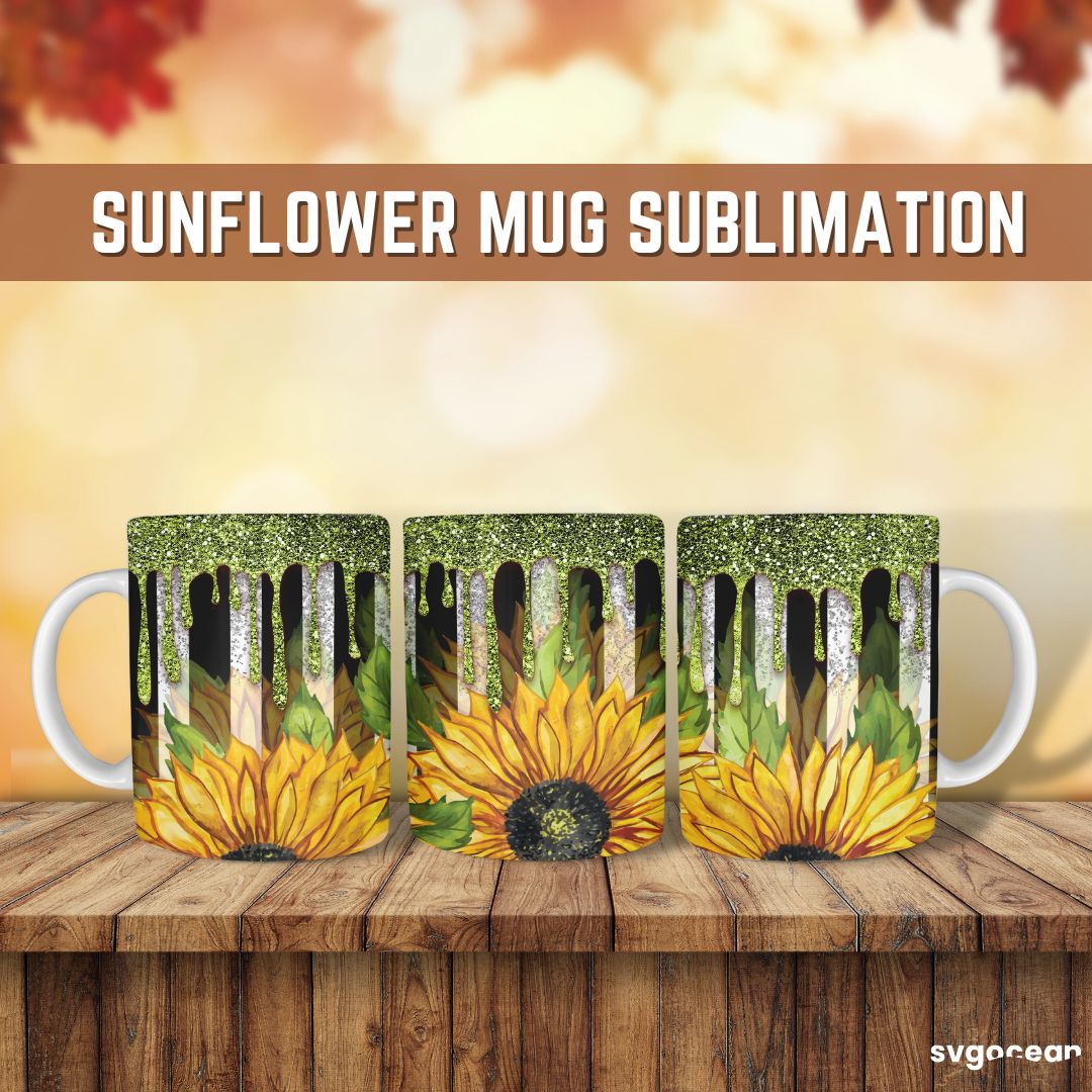Sunflower Sublimation Design - Svg Ocean — svgocean