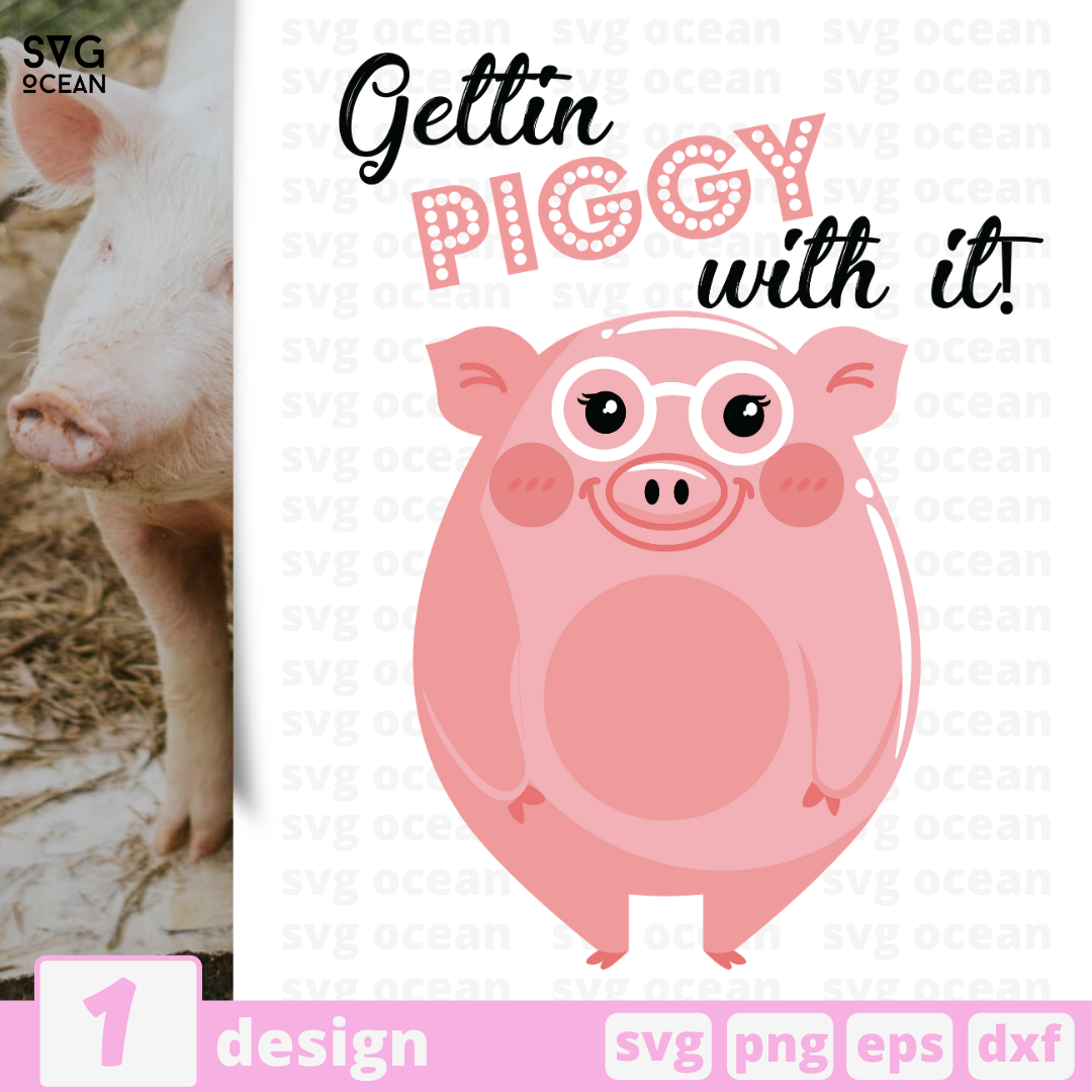 FREE Pig SVG Cut File - Svg Ocean — svgocean