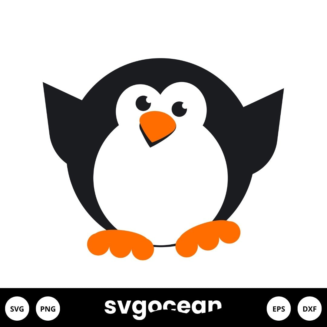 Penguins Svg vector for instant download - Svg Ocean — svgocean