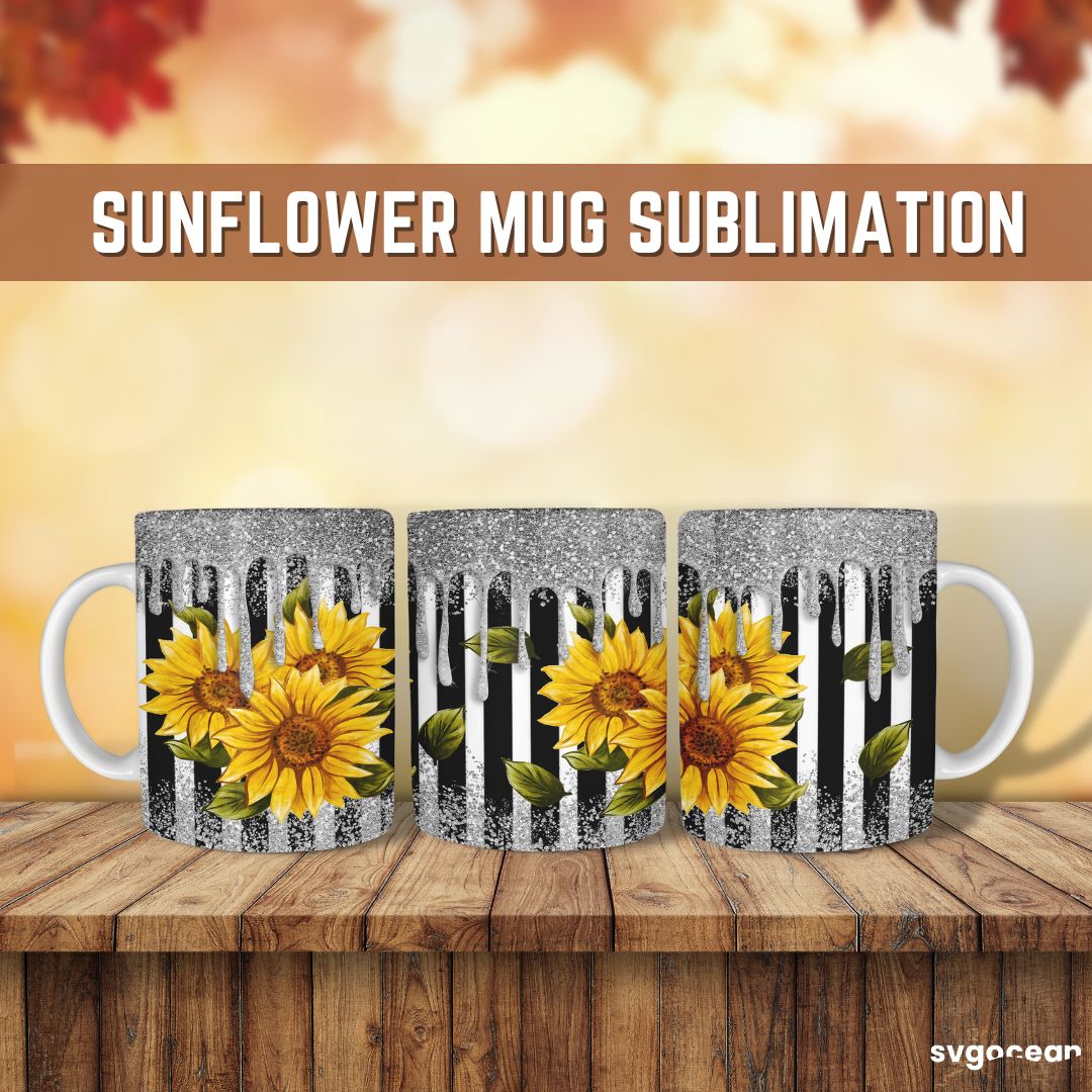 Sunflower Sublimation - Svg Ocean — svgocean