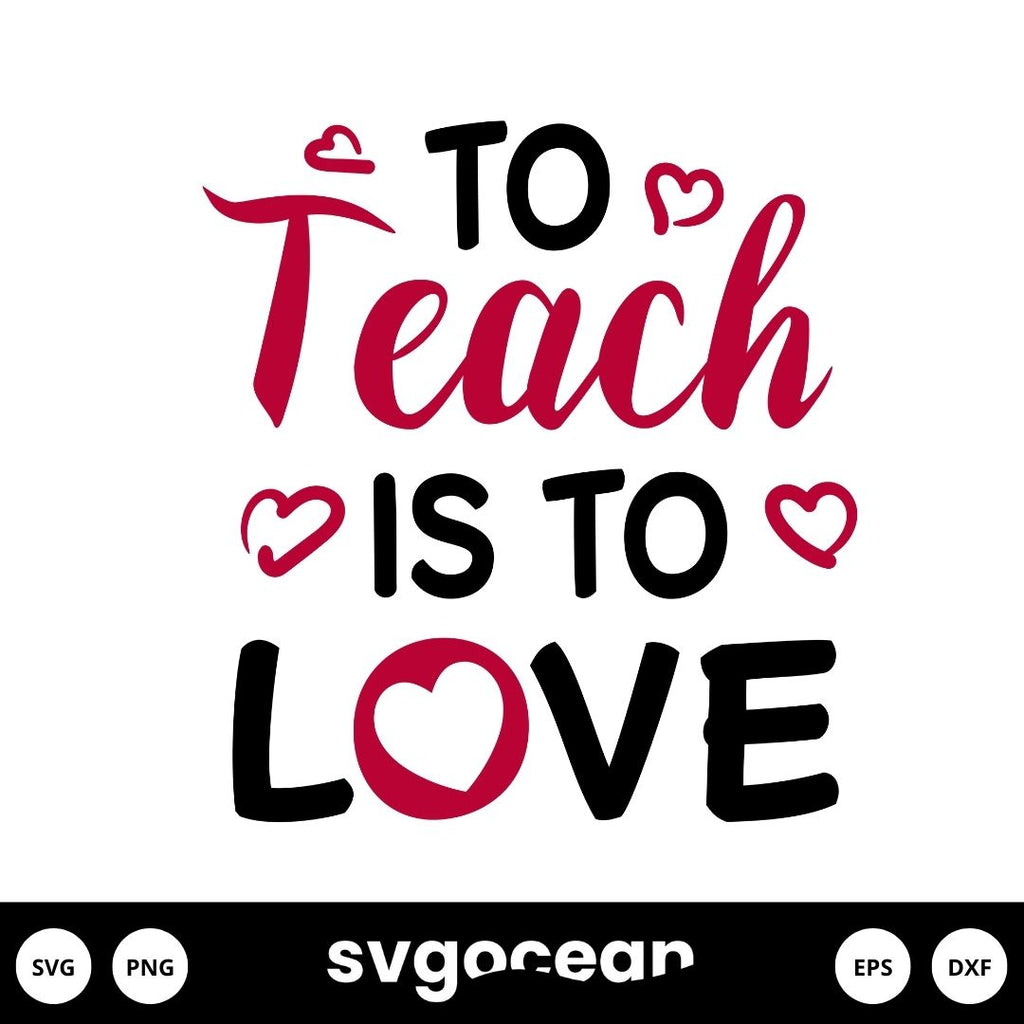 Teach, Teachers SVG Cut Files - Free Download — svgocean