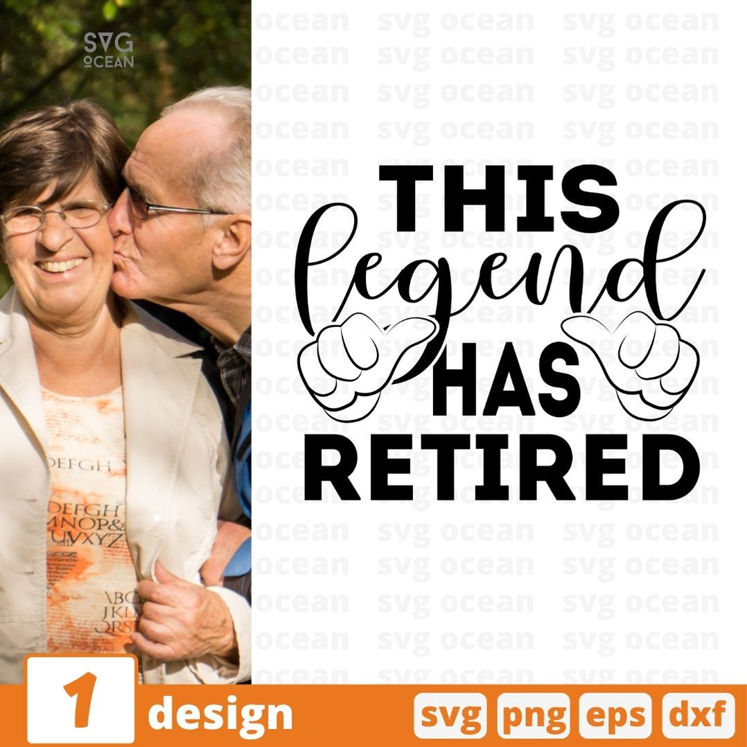 FREE Retirement SVG Cut File for instant download - Svg Ocean — svgocean