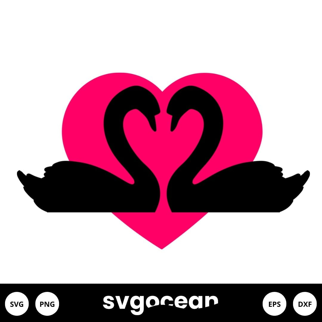 Swan Svg vector for instant download - Svg Ocean — svgocean