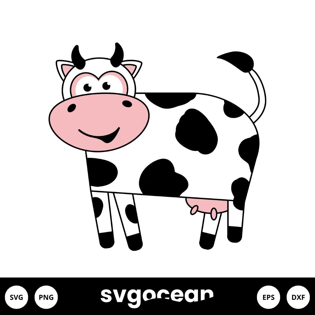 Cow Svg vector for instant download - Svg Ocean — svgocean