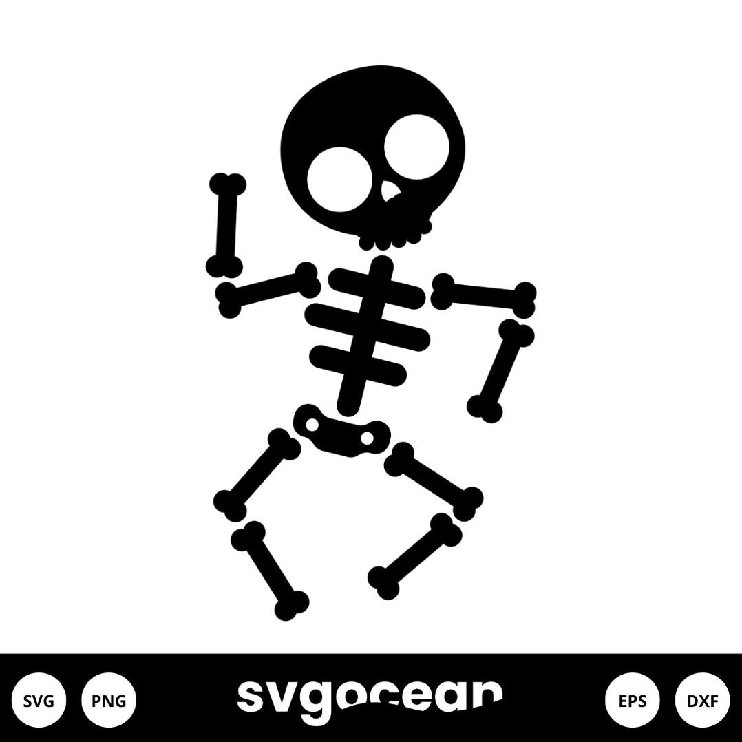 Baby Skeleton Svg vector for instant download - Svg Ocean — svgocean