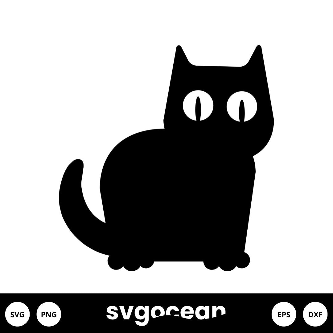 Black Cats Svg vector for instant download - Svg Ocean — svgocean