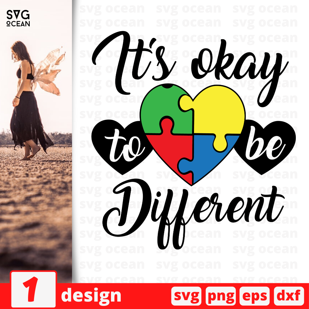 It's okay to be different SVG bundle vector for instant download - Svg ...