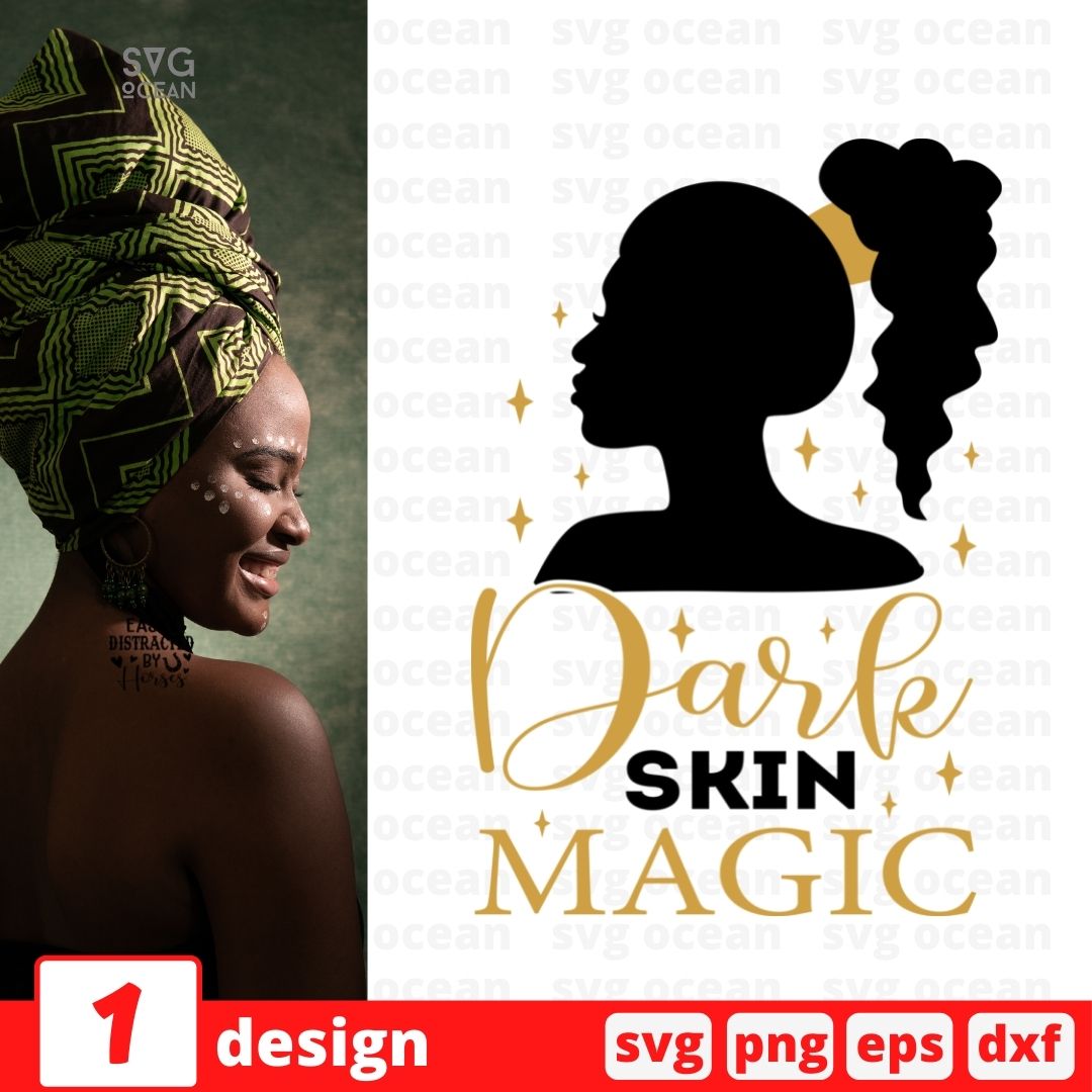 Dark skin magic vector for instant download - Svg Ocean — svgocean