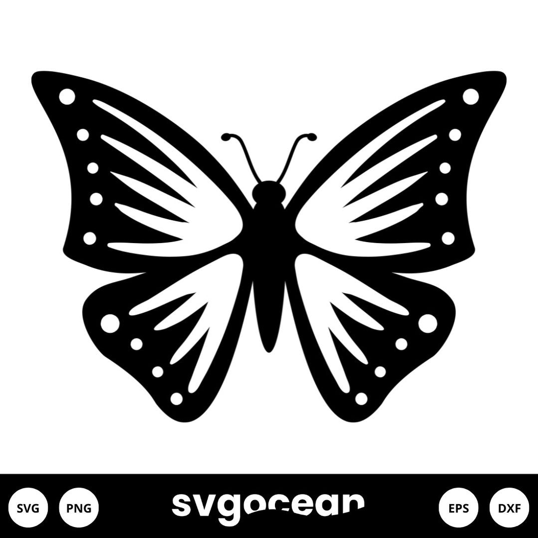 Free Svg Butterfly vector for instant download - Svg Ocean — svgocean