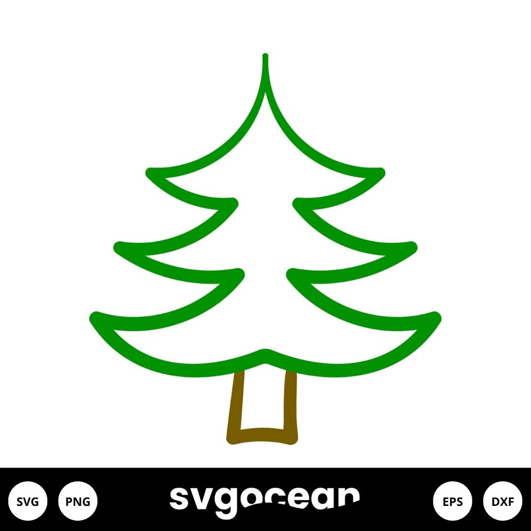Trees Svg Bundle vector for instant download - Svg Ocean — svgocean