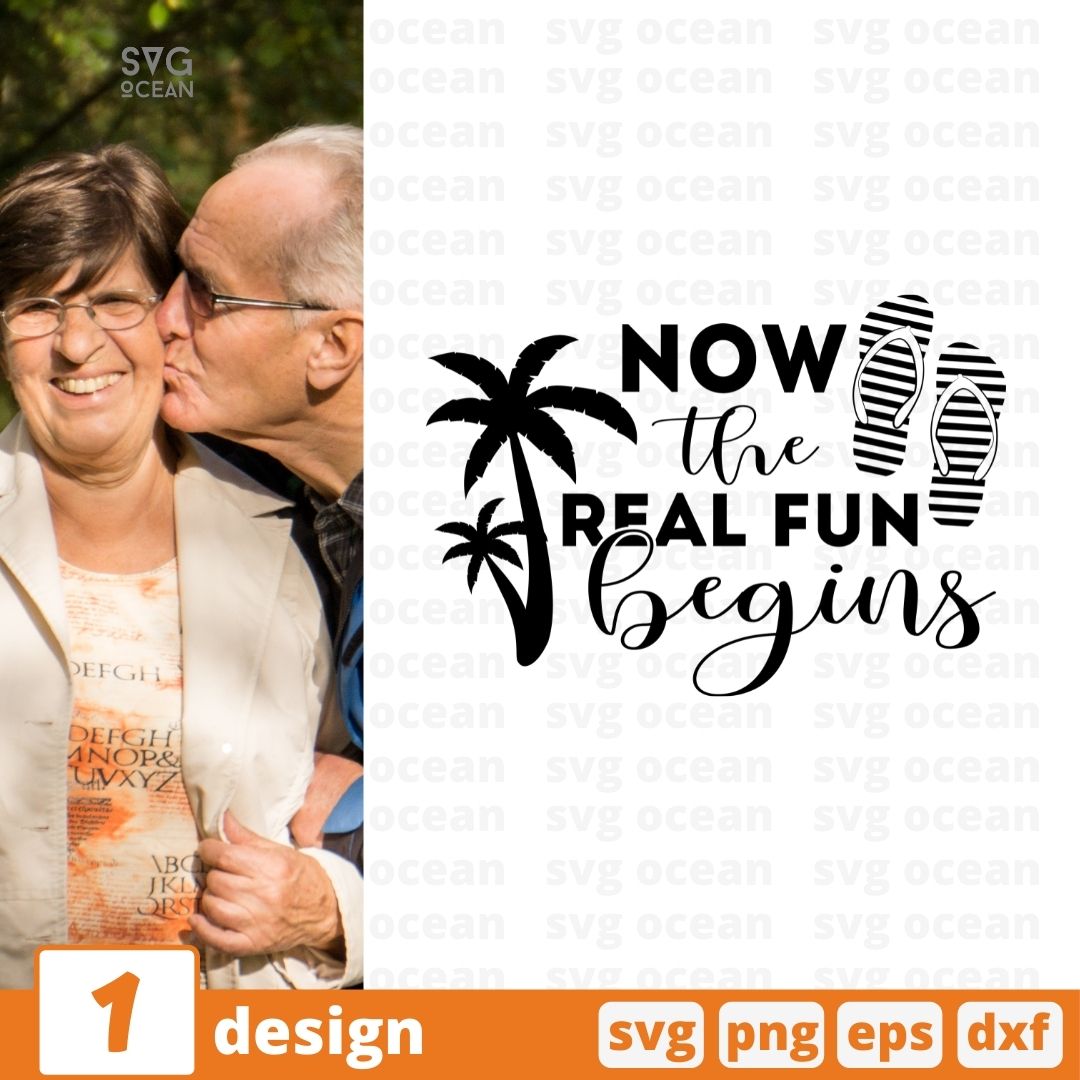 Now the real fun begins vector for instant download - Svg Ocean — svgocean