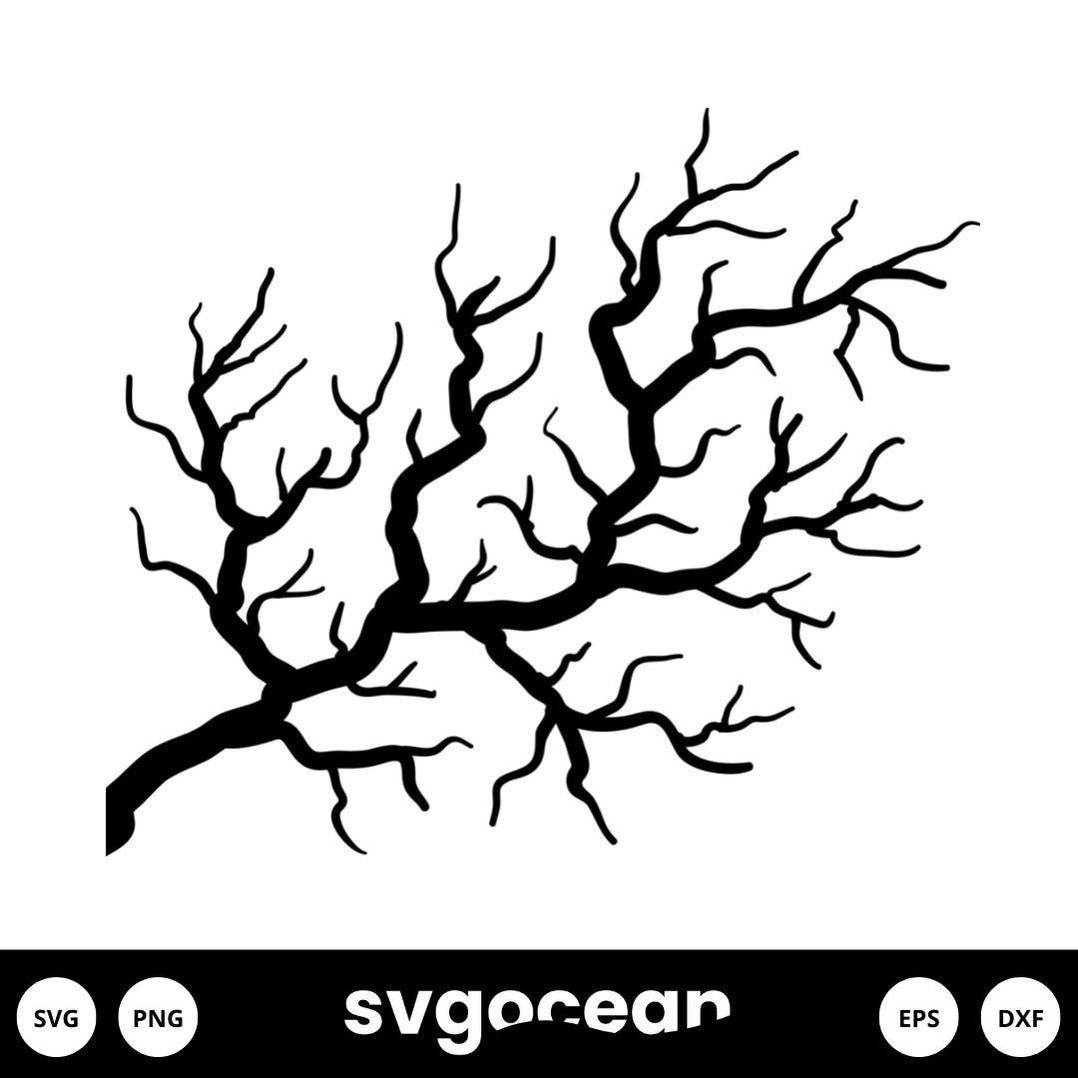 Tree Branches Svg vector for instant download - Svg Ocean — svgocean